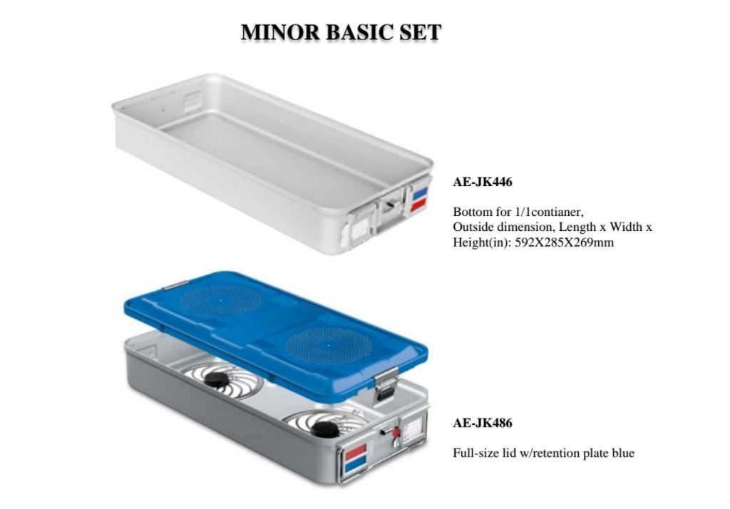 MINOR BASIC SET, BỘ DỤNG CỤ TIỂU PHẪU – VSA
