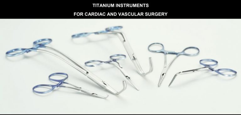 DỤNG CỤ TITANIUM CHO PHẪU THUẬT TIM VÀ MẠCH MÁU, TITANIUM INSTRUMENTS ...